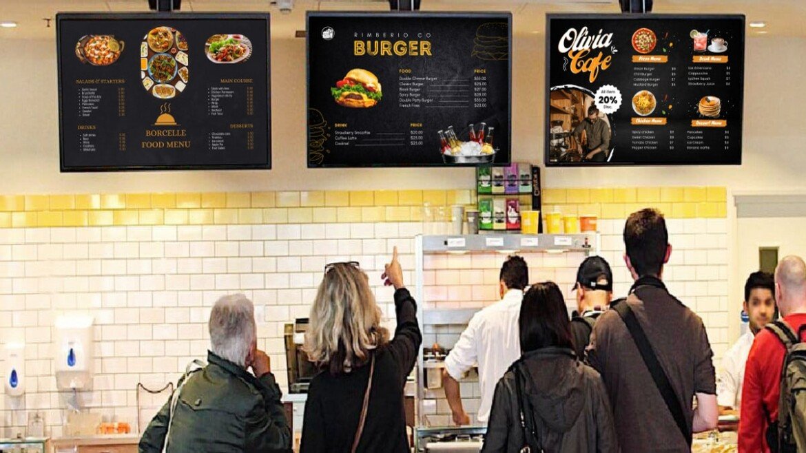 Digital menu boards vs static boards: ROI comparison - AXELERON