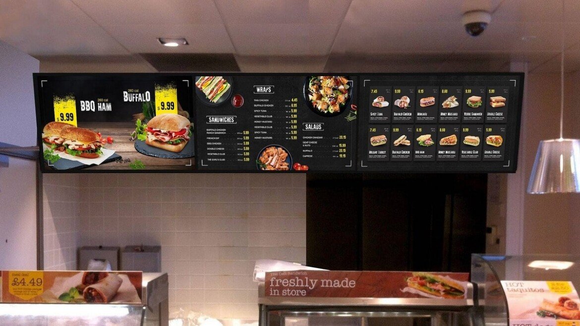 Digital menu boards vs static boards: ROI comparison - AXELERON
